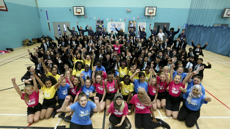 Charity campaign helps millions connect through sport - Youth Sport Trust